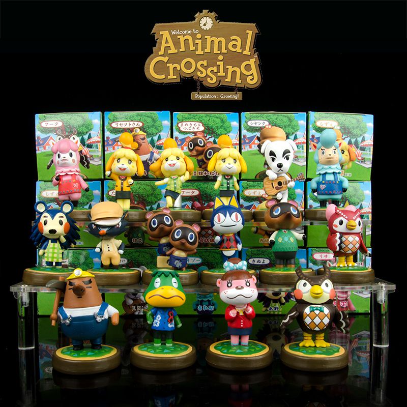 Animal Crossing Figure Toys Animal Model Doll Kids Birthday Gift ...