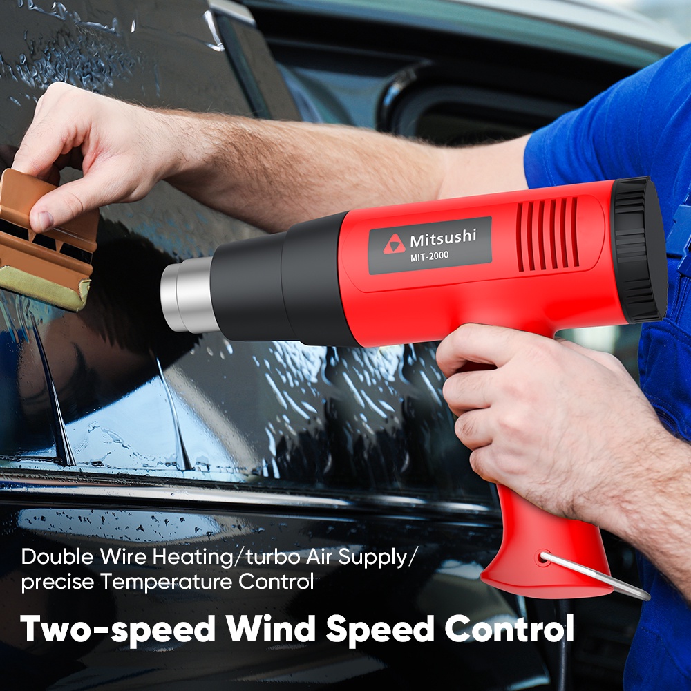 Mitsushi MJRQ2000 2000W 350℃-600℃ Heat Gun Professional Heat Gun ...