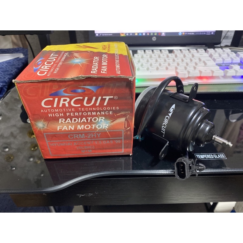 Radiator Fan Motor CRM-2HY Hyundai Accent 1.5 Gas ‘99 Subic MTM CIRCUIT ...