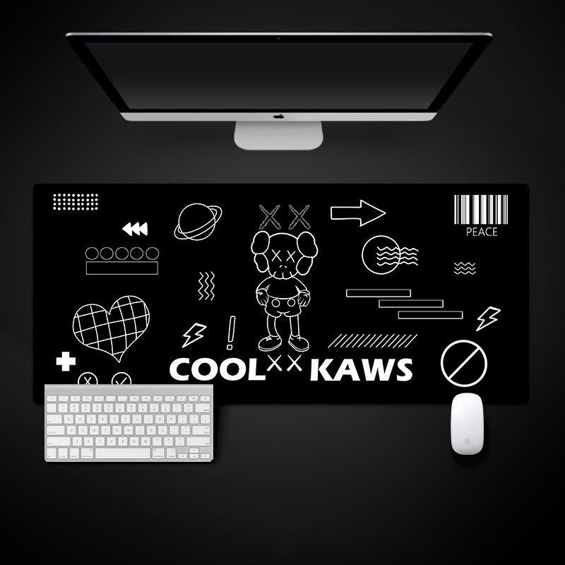 Kaws Gaming Mouse Pad 90cm*40cm Extra Large ANTI-SLIP | Shopee Philippines