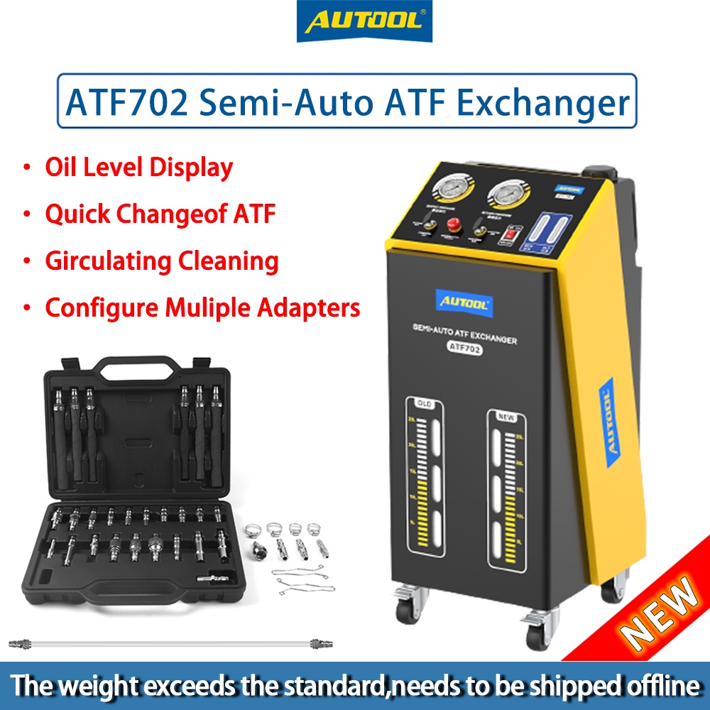 【Please contact me to place an order】AUTOOL ATF702 ATF Exchanger ...