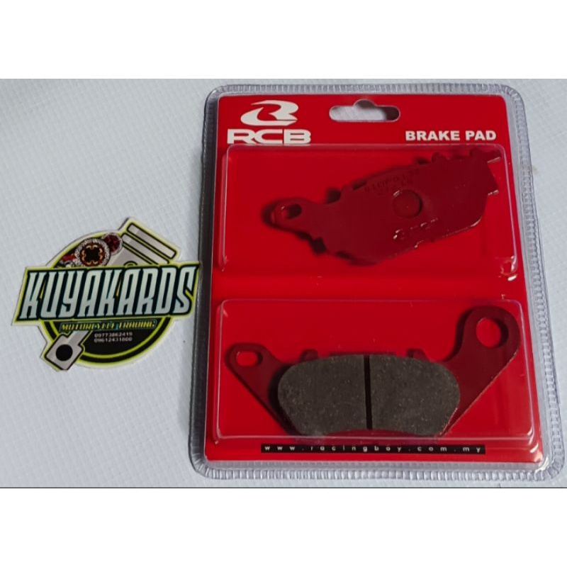 RCB E SERIES BRAKE PAD VFC/VFI/REAR NMAX V1 V2/SNIPER CLASSIC135 FRONT ...