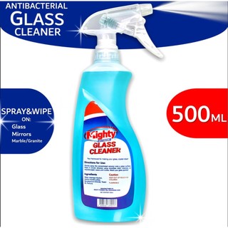 Mighty Glass Cleaner Antibacterial 500ml with SPRAY - GLASS CLEANER ...