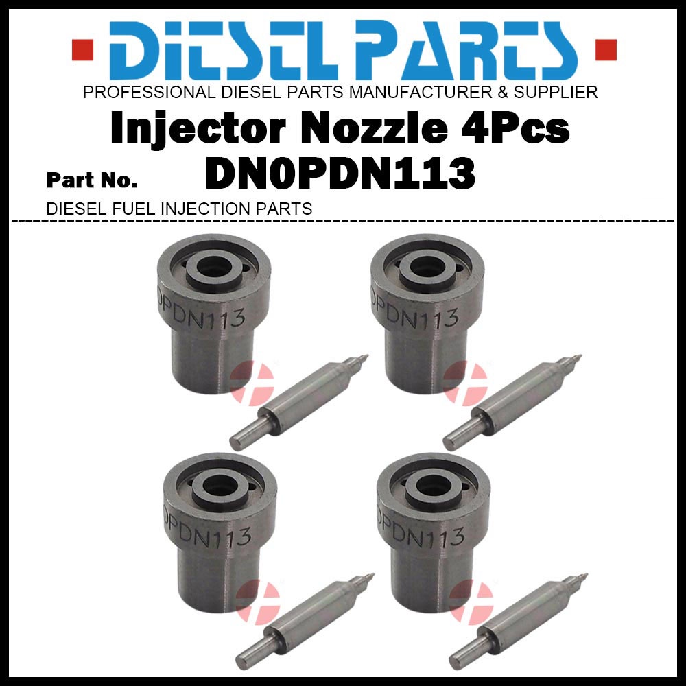 4x Diesel Fuel Injector Nozzle Tips DN0PDN113 DNOPDN113 for Nissan ...