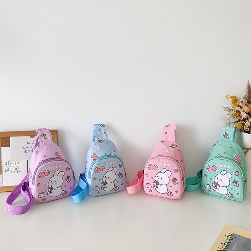 Children Cartoon Waist Bag Lightweight Cross Small Bag Chest Bag ...