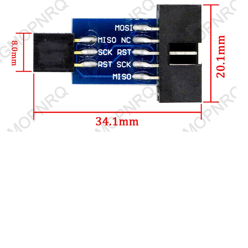 AVR ISP Programmer STK500 AVR ISP Compatible Double Header Interface ...