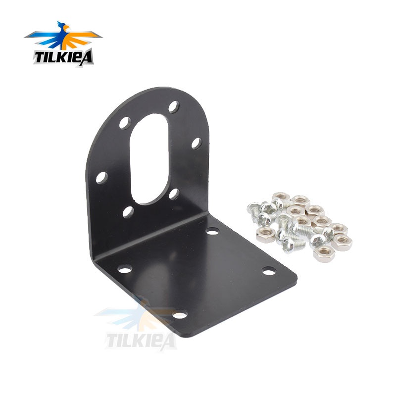 Metal Motor Bracket Mounting Holder Base Bed Plate for 37mm DC Gear ...
