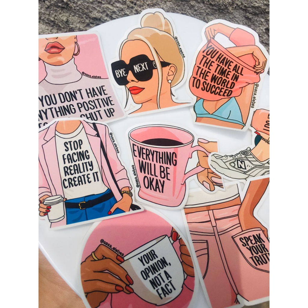 Aesthetic STICKERS//BREAST STICKERS/GIRLS STICKERS/BTS STICKERS//MCD ...