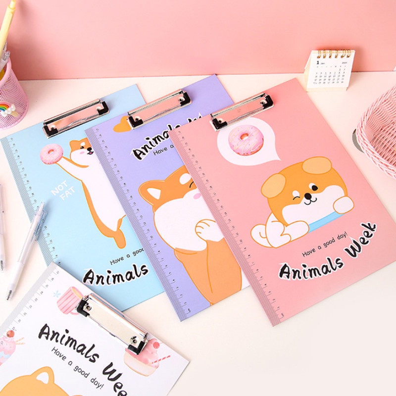 Clipboard A4 Paper Clip File Clamp A4 Clip-On Folder | Shopee Philippines
