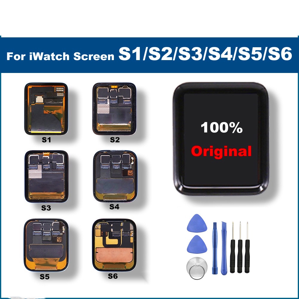 For iWatch Watch Series 4 5 6 SE LCD For iWatch Series 1/2/3 LCD ...