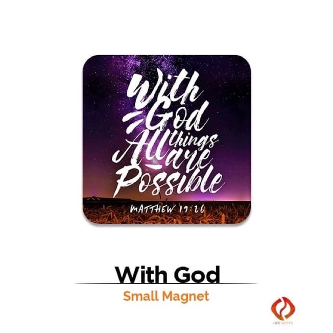 Small Ref Magnet Bible Verse, Inspirational, Motivational Quotes ...