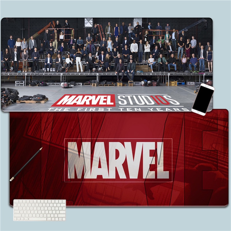 Avengers Marvel Oversized Thickened Seaming Mouse Pad Captain America ...