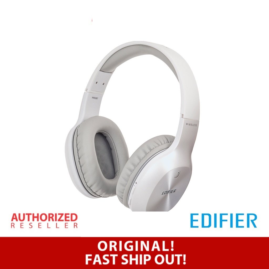 Edifier W800BT Plus Wireless Bluetooth Stereo Headphones White | Shopee ...