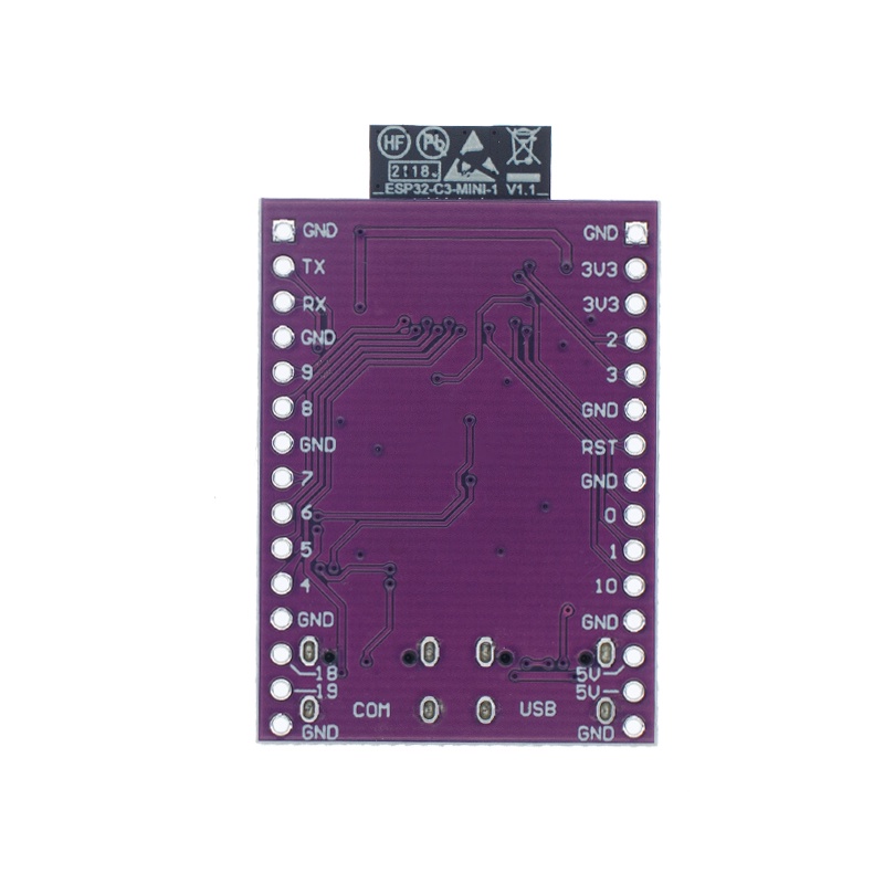 ESP32 / ESP32-C3 / ESP32-S3 Dual Type-C Development Board CORE Board ...
