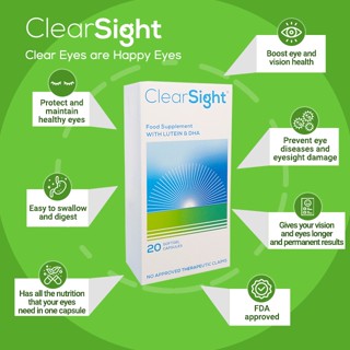 [ For Clear Eyesight ] ClearSight Eye Supplement (1 Box) | Shopee ...