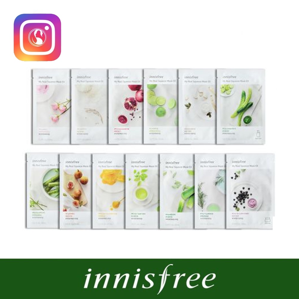 Innisfree My Real Squeeze Mask EX 20ml | Shopee Philippines