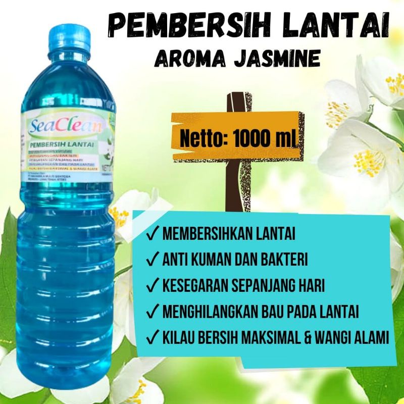Seaclean Floor Mop 500ml,1000ml And 1500ml | Shopee Philippines