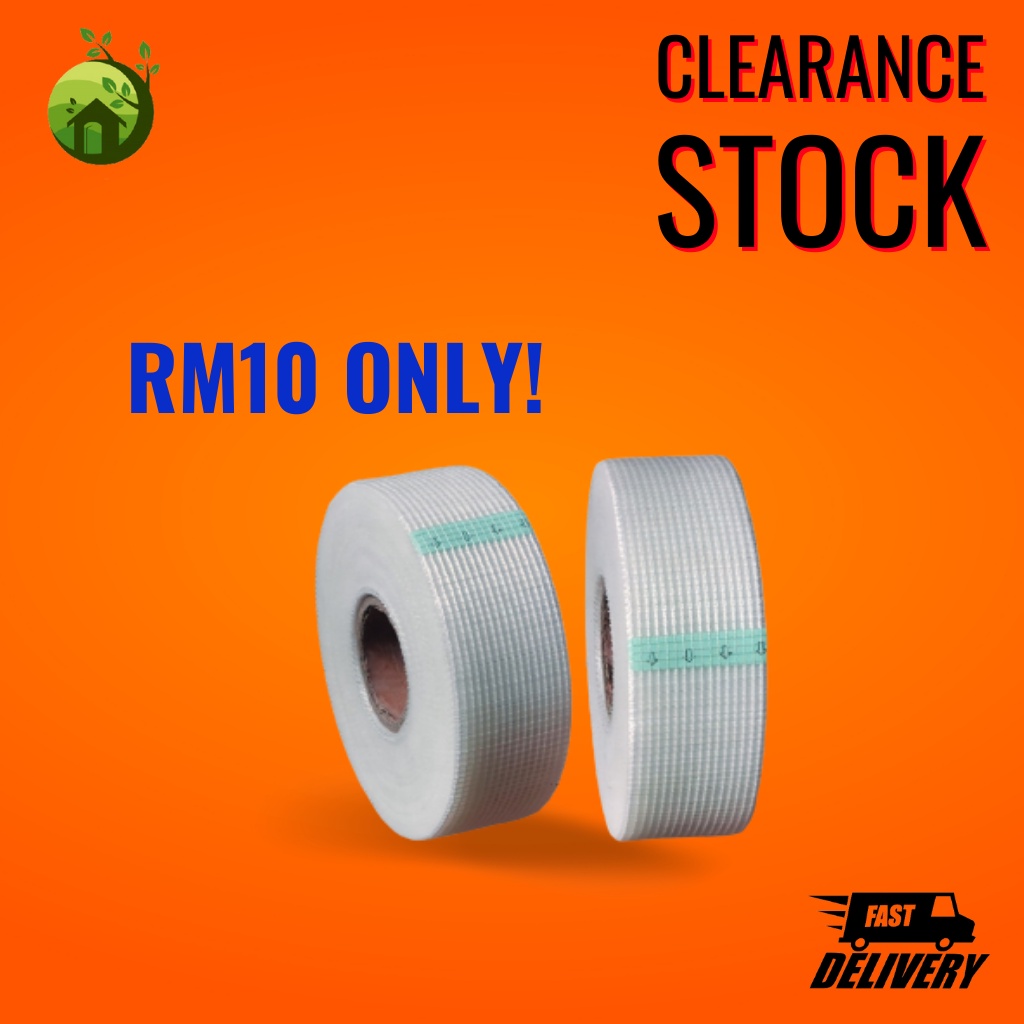 Fiberglass Tape / Partition Tape / Drywall Joint Tape 2"/50mm (W) x 50 ...