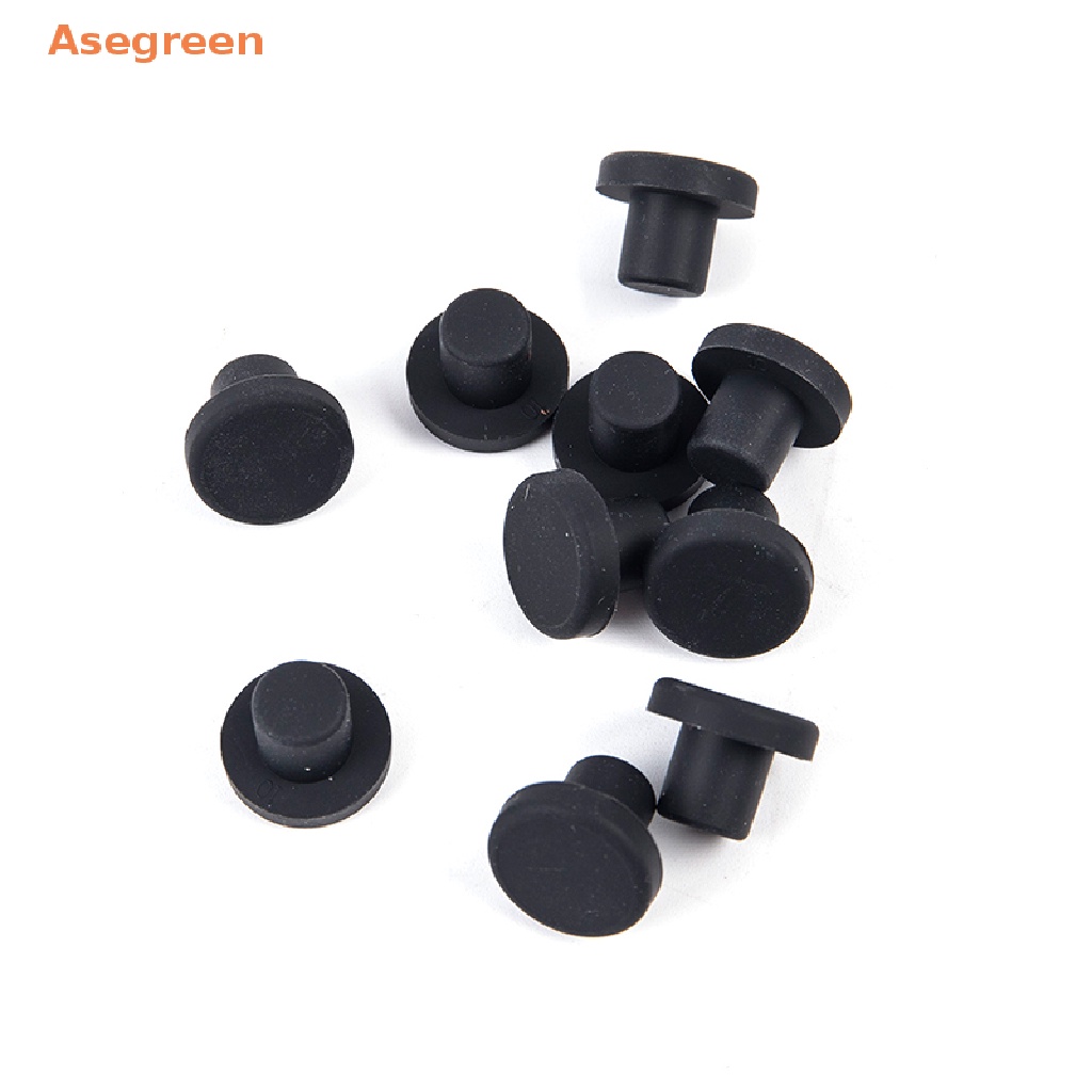 Asegreen 10Pcs Solid Rubber Hole Caps 3-12mm High Temperature ...