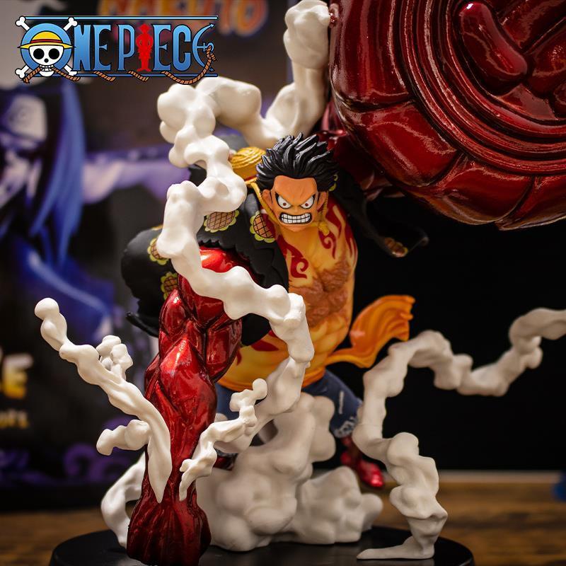 Hey Anime-One Piece Luffy Gear 4 Luffy figures 20cm with colour box ...
