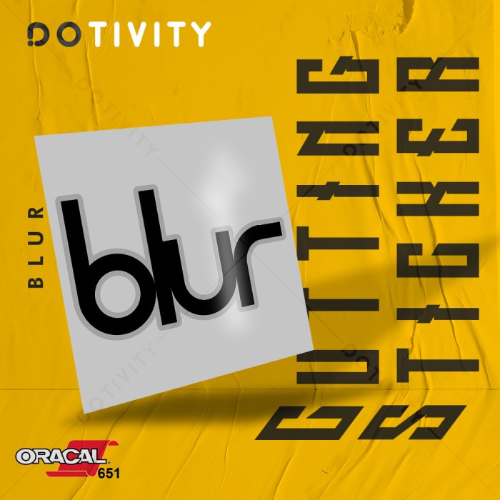 Blur Cutting Sticker | Shopee Philippines