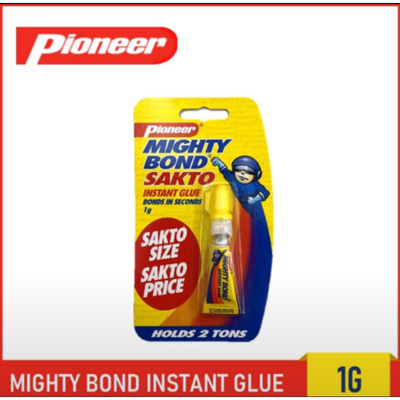 PIONEER MIGHTY BOND INSTANT GLUE (ORIGINAL/EXTREME) (1G, 3G) / REMOVER ...