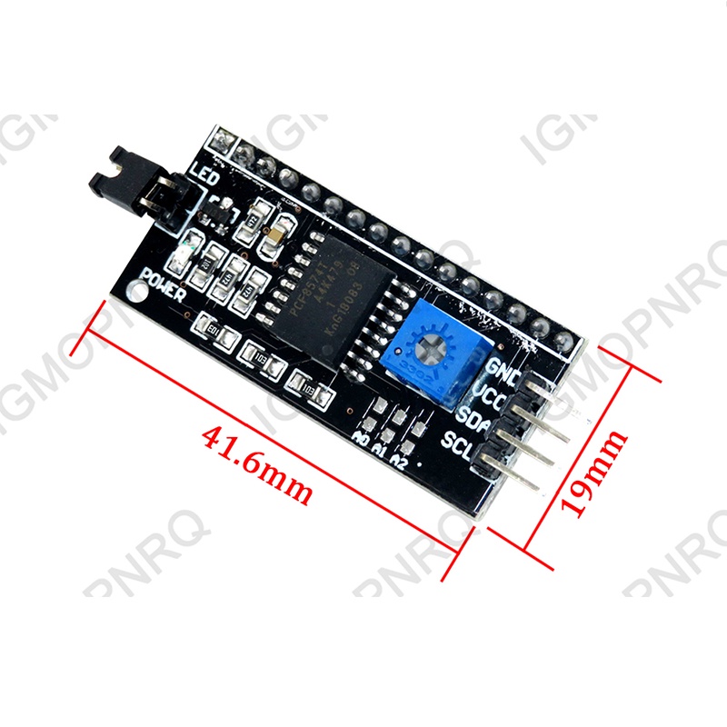 LCD1602 1602 LCD Module Blue / Yellow Green Screen 16x2 Character LCD ...