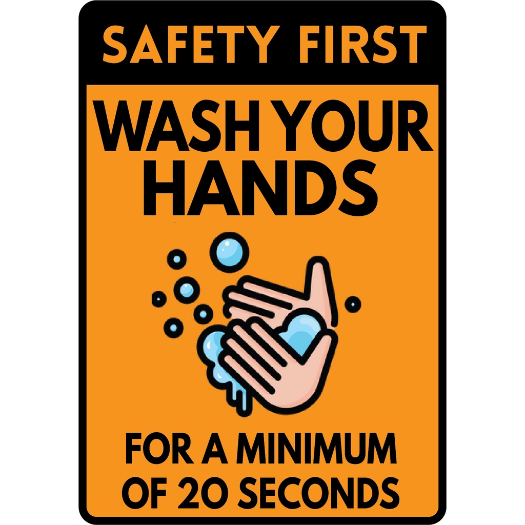 PROPPER HANDASHING SIGNS, HANDWASHING, SANITATION, CLEANLINESS, COVID ...