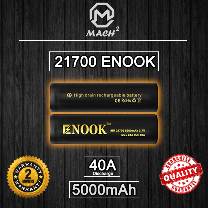 21700 Enook 5000mAh (Authentic) | Shopee Philippines