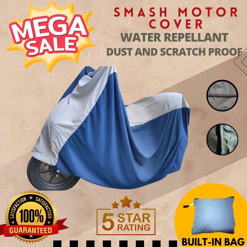 SMASH MOTOR COVER WATER REPELLANT | Shopee Philippines