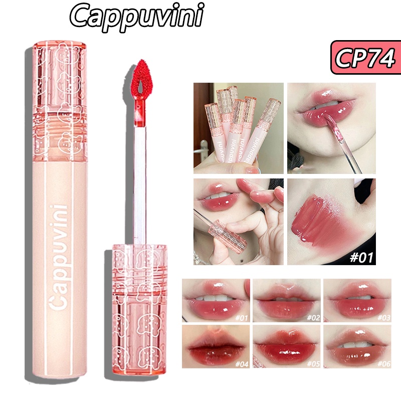 CAPPUVINI Pink Bear Moisturizing Smooth Soft Lip Gloss 3g/1 Piece | Shopee Philippines