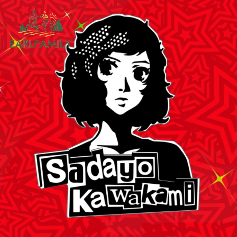 EARLFAMILY 13cm x 10.4cm Sadayo Kawakami Persona 5 Royal P5R Portrait ...