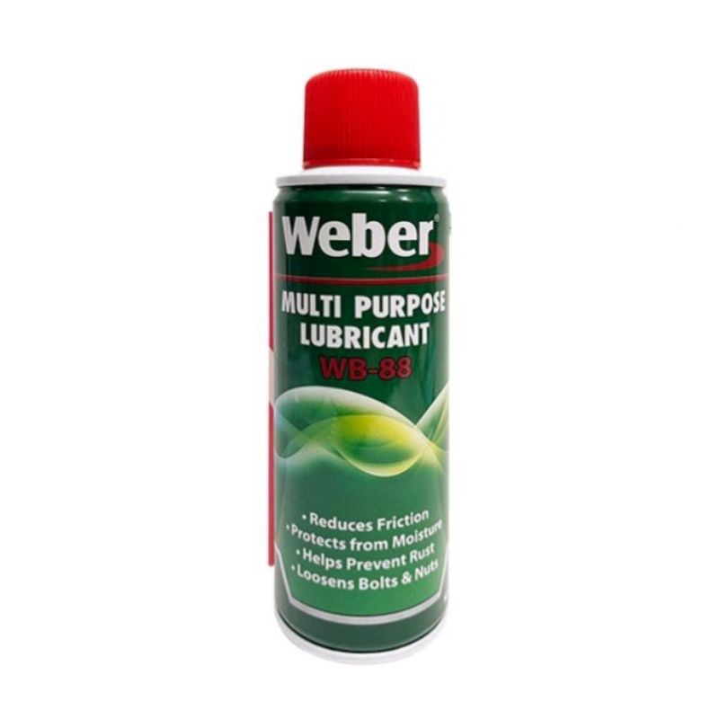 WEBER MULTIPURPOSE LUBRICANT WB-88 200ML USE PENETRATING OIL AND RUST ...