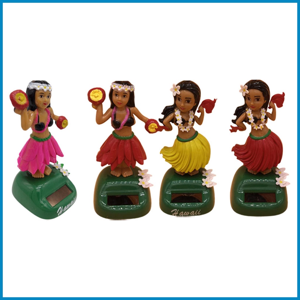 Solar Powered Dancing Decoration Solar Powered Hawaii Girl Dancing Doll ...