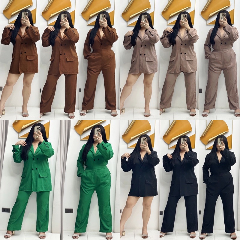 Edna terno by Plus size collection ph | Shopee Philippines