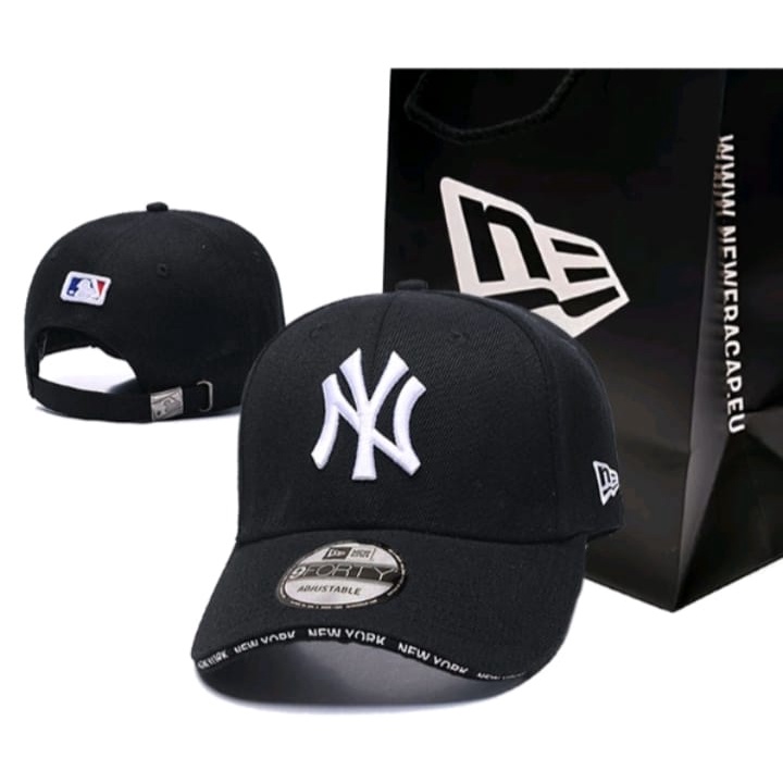 Baseball Cap NY BLACK DAMAGE Yankees Cap New york Ripped Baseball Cap ...