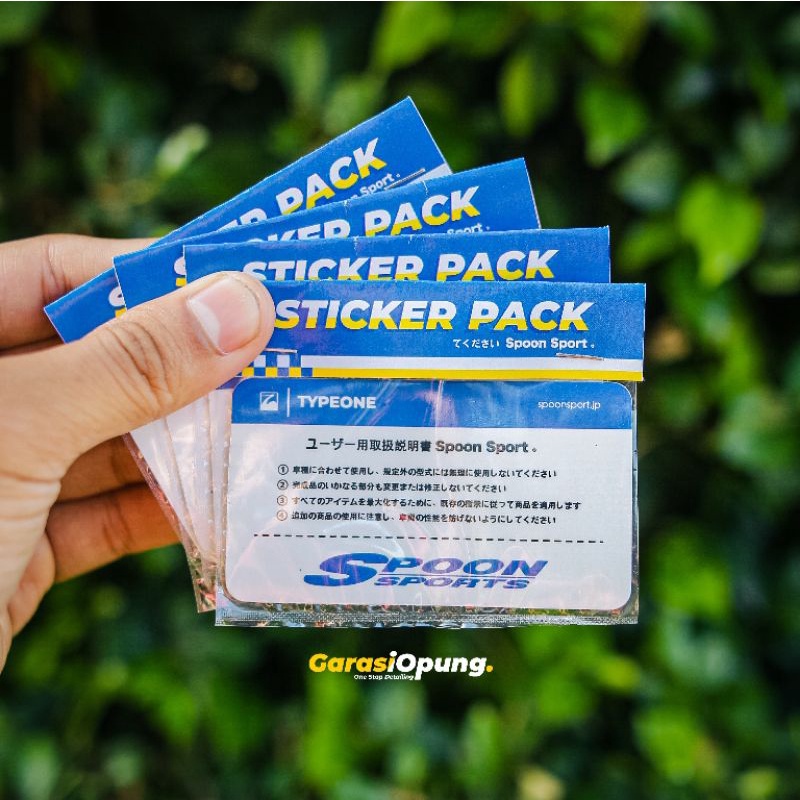 Spoon SPORTS Stickers - Dashboard & Hugger | Shopee Philippines