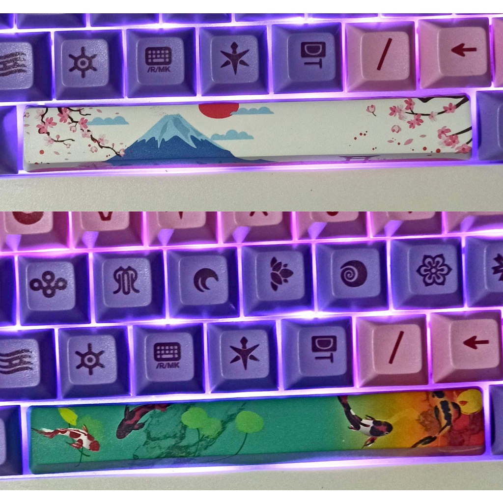 Space Keycap PBT Sublimation Mechanical Keyboard Oem6.25 U Key | Shopee ...