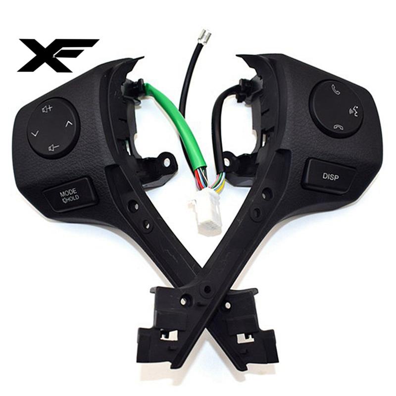 Car Steering Wheel Buttons Audio Control Button for TOYOTA Corolla RAV4 ...