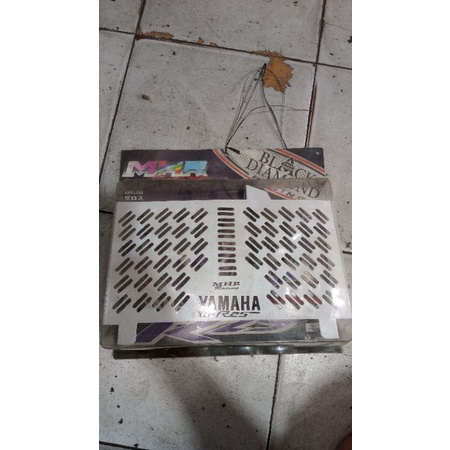 Yamaha R25 BLACK DIAMOND RACING radiator cover | Shopee Philippines