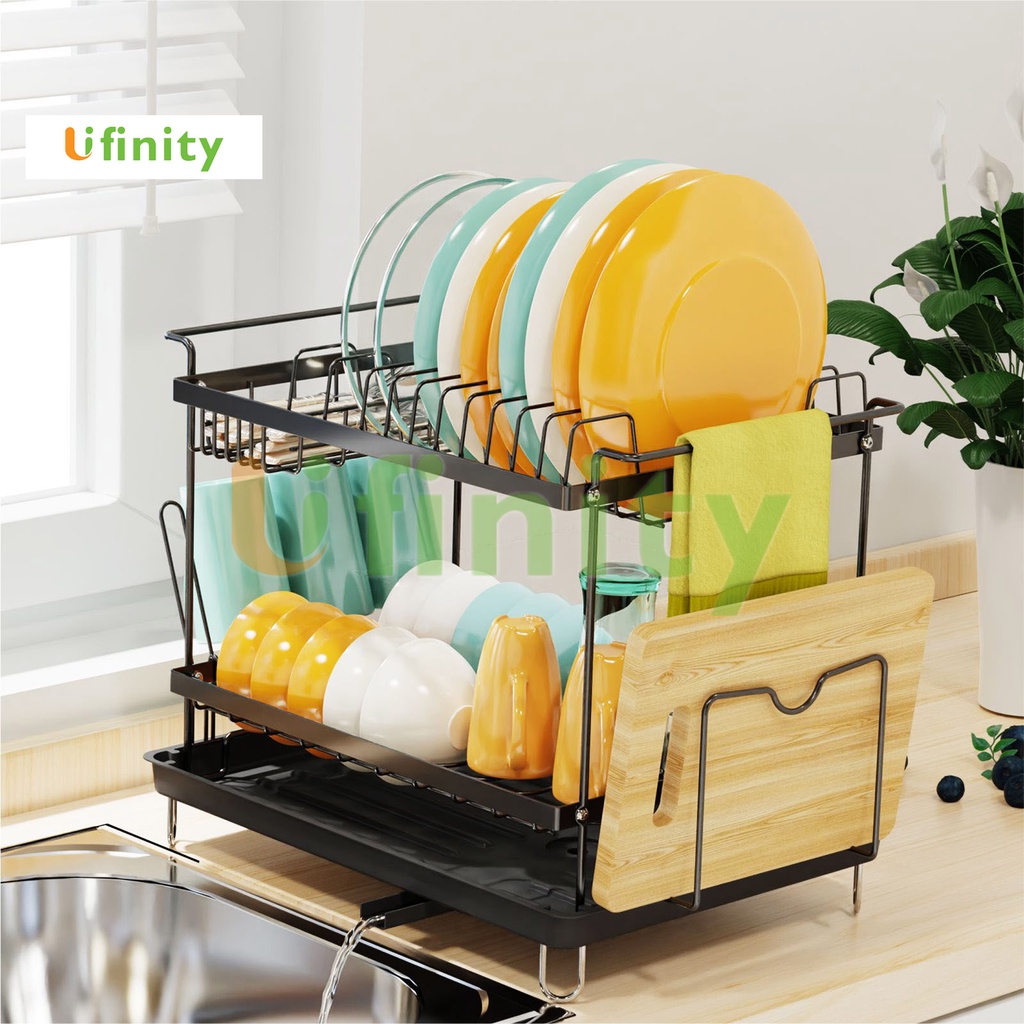 Lifinity Dish Drying Rack Stainless Steel Kitchen Rack Dish Rack ...