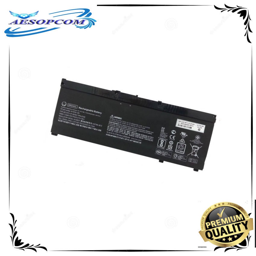 LAPTOP BATTERY FOR Hp SR04XL SR03XL OMEN 15-CE000 HSTNN-IB7Z 917678-1B1 ...