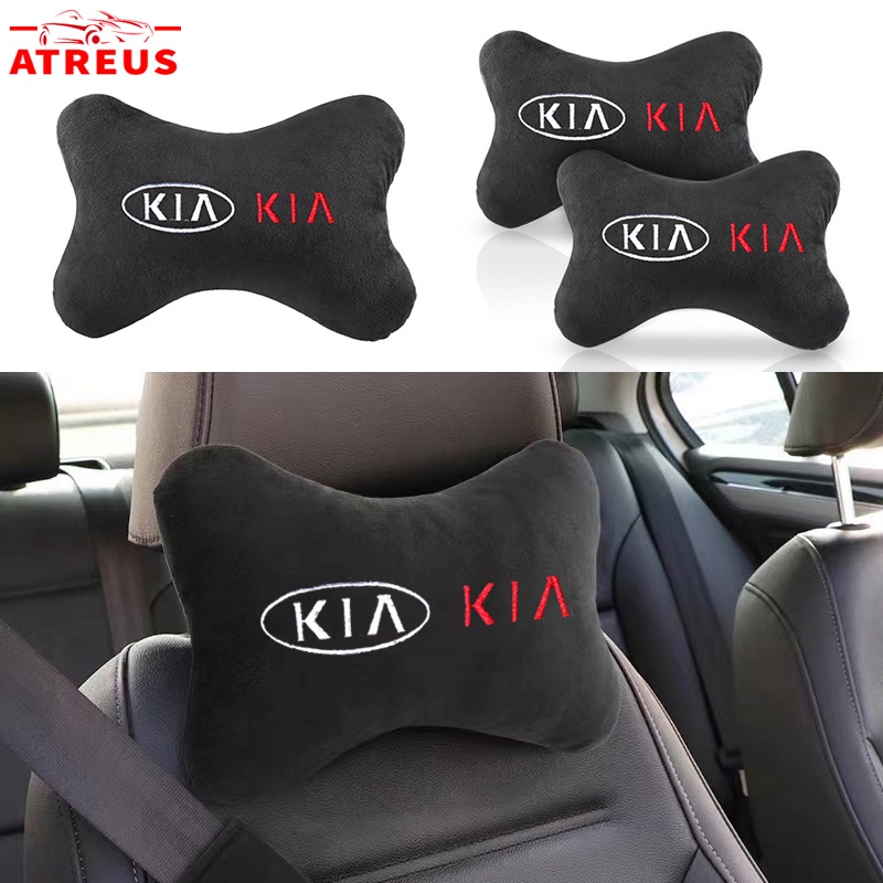 1/2 PCS KIA Car Headrest Neck Pillow Seat Safety Pillow Universal ...