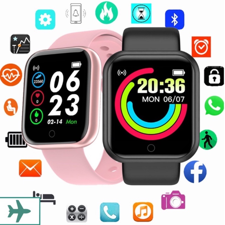 Smart Watch Heart Rate/BP Monitor Relo Bracelet Bluetooth Fitness ...