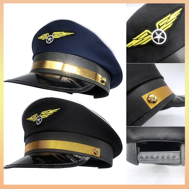 Creative Aviation Cap Air Force Cap Adjustable Pilot Hat Performance ...