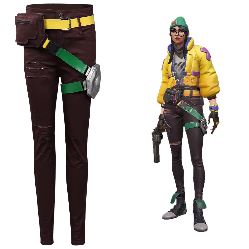 VALORANT Killjoy Cosplay Pants Costume Belt Outfits Halloween Carnival ...