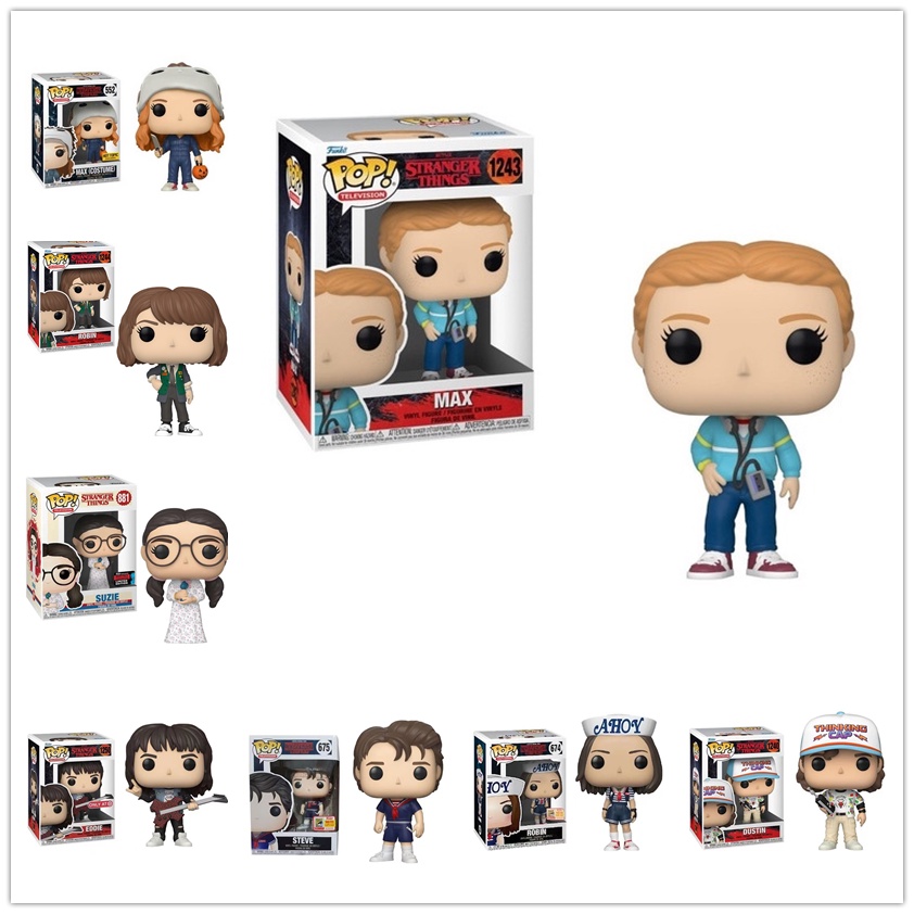 Funko Pop Stranger Things Dustin Steve Frog Eleven Action Figure Toys ...