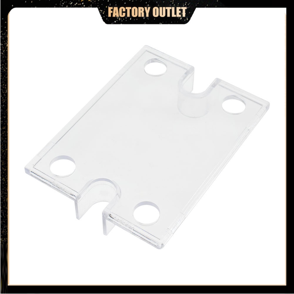 Relay Safety Cover Case for Single Phase Solid State Relay SSR Clear ...