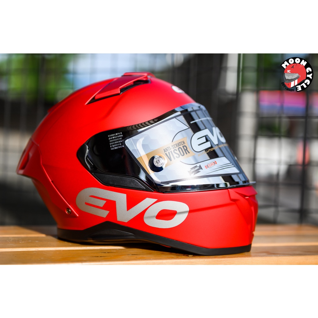 EVO XT-300 Full Face Helmet / Mooncycle Motoshop / Helmet | Shopee ...