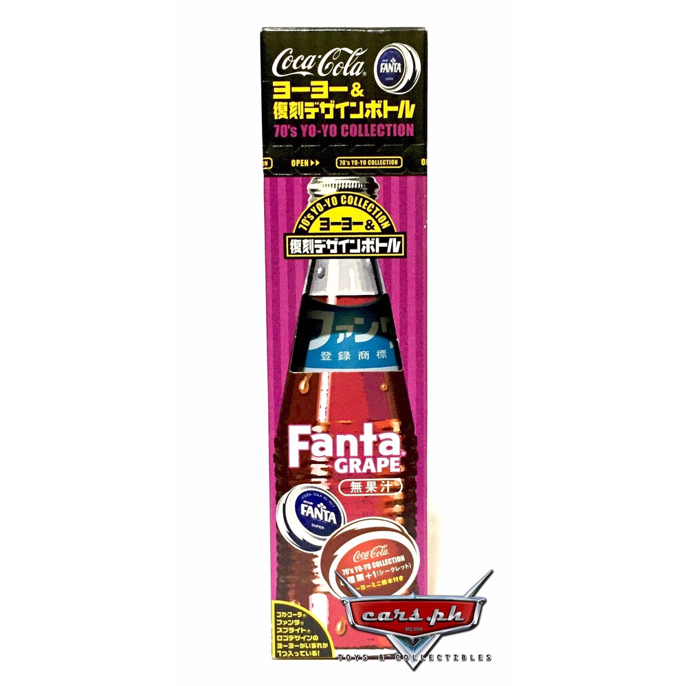 Coca-Cola Fanta Grape 2005 Japan 70's Yo-Yo & 250ml Bottle Collection ...